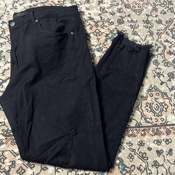 Leith | Jeans | Leigh Blackmidriseskinnyjeans | Poshmark